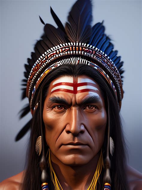 American Indian Chief Portrait Free Image On Pixabay