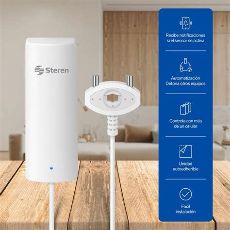 Sensor Wifi Detector Agua Escapes Inteligente Smart Steren Agaval