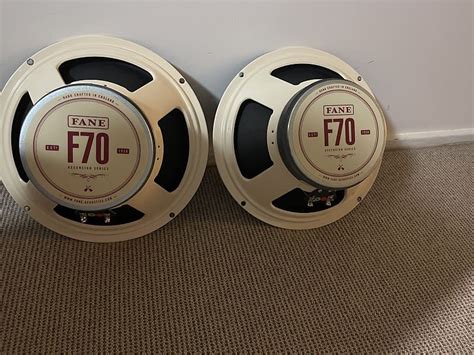 2x Fane F70 Speakers 8 Ohm Reverb UK
