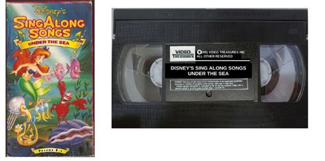 Disneys Sing Along Songs Under The Sea Vt Vhs By Deceddiolopez On