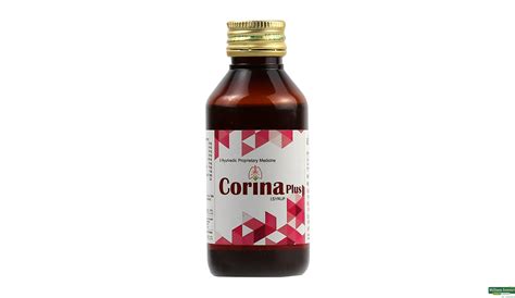 Buy Corina Plus Syrup 100 Ml Online At Best Prices Wellness Forever