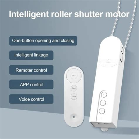 Tuya Smart Blind Motor Wifi Automatic Electric Roller Shutter Shadows App Control Lifting