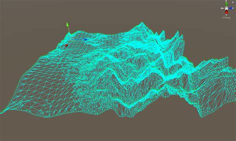 generating procedural terrains with decimated meshes