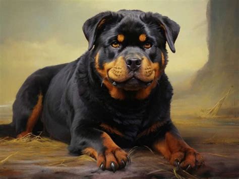 Pas Rase Rotvajler 💪🐾 Snaga Vernost I Odanost