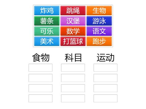 Classification Group Sort
