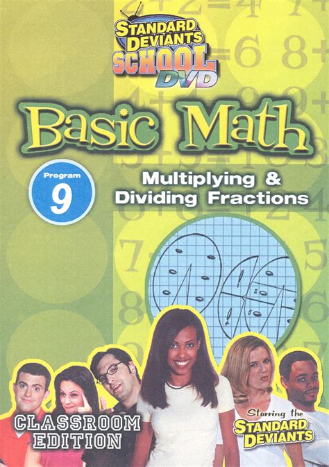 Standard Deviants School Basic Math Vol 9 Multiplying And Dividing