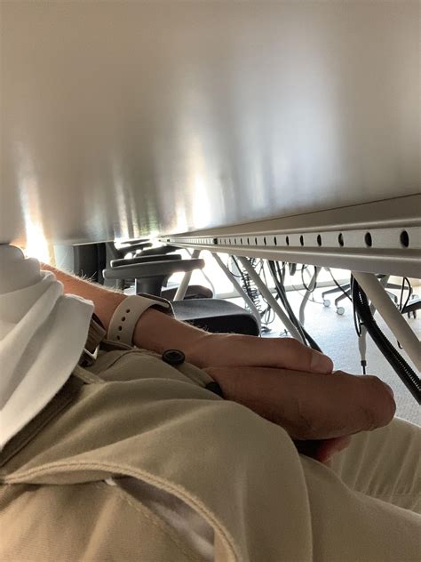 Under the desk at work : r/ThroughTheFly