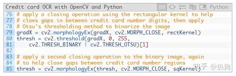 银行卡号识别 基于 Opencv 光学字符识别ocr 知乎