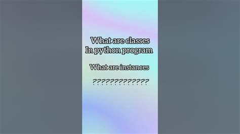 Classes In Python Python Coding Codewithharry Shorts Viral