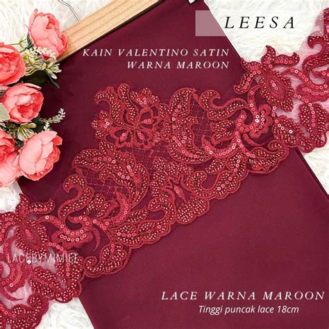 Border Lace Leesa Sesuai Untuk Baju Kurung Moden Baju Kurung Kedah