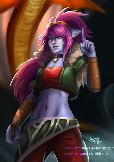 Dragon Trainer Tristana By Zakurarain On Deviantart
