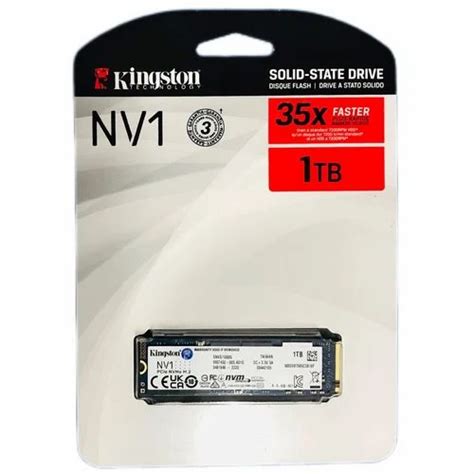 Kingston NV1 Series 1TB NVMe PCIe 3.0 M.2 Internal Solid State Drive at ...