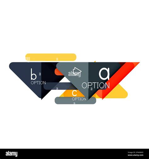 Conception De La Visualisation Des Données En Triangle Mise En Page De