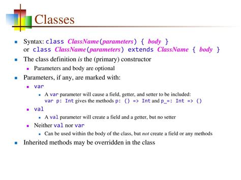 Classes And Objects And Traits Ppt Download