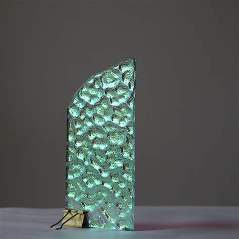 Dichroic Rainbow Aqualite Pattern Hhg Glass