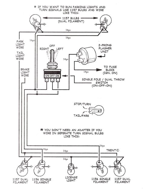 Simple Turn Signal Wiring Diagram My Wiring DIagram