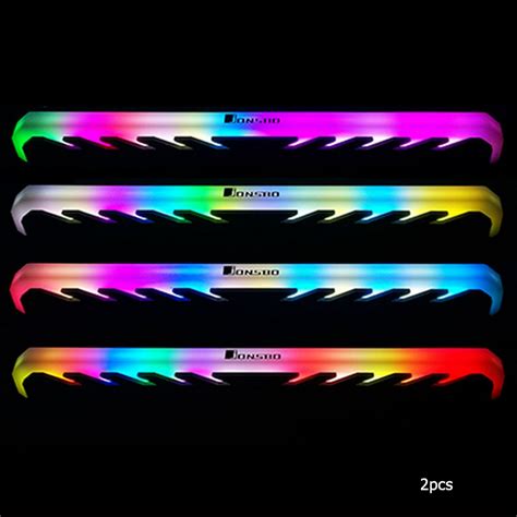 rgb ram heatsink ddr ddr3 ddr4 memory cooling heat spreader for desktop