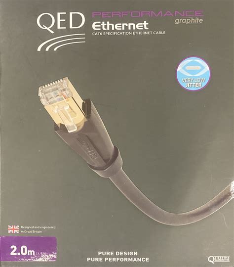 QED PERFORMANCE GRAPHITE ETHERNET Câble Ethernet CAT Longueur Mètres