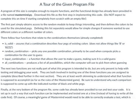 this is an exercise in implementing functions to