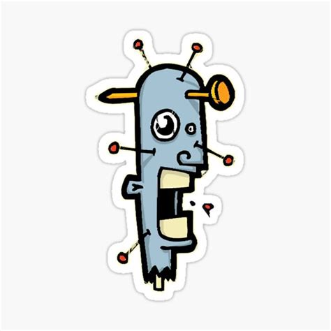 Pinhead Color Sticker For Sale By Yorleigojhitr Redbubble