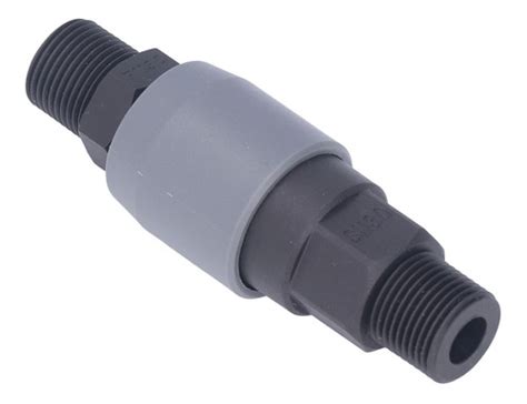 Conector Rápido Neumático Tipo C Plástico Acero Autoblocante Cuotas