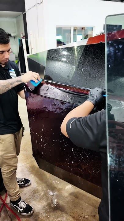 Flexishield Colorshift Ppf In Assassin Red Going On This Cybertruck Youtube