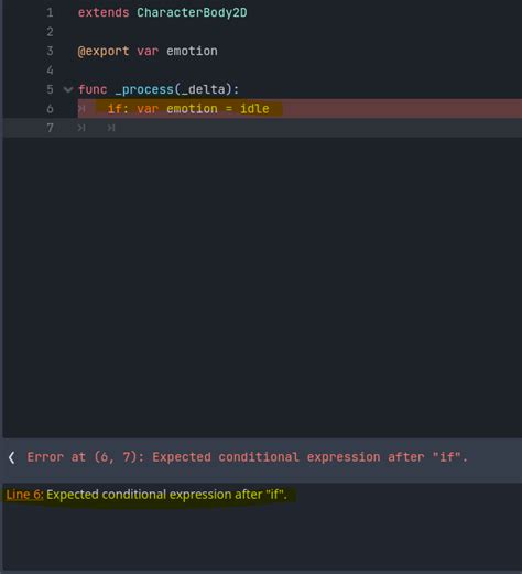 What Is The Expected Condition After If Rgodot