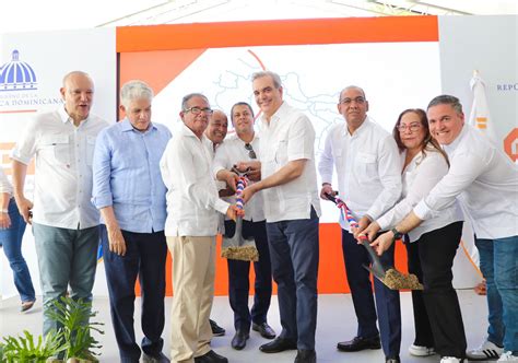 Presidente Abinader Inaugura Obras En Santiago Producciones Domigasa