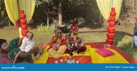 Indian Traditional Marriage Function North Indian Style Editorial