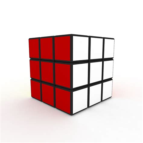 Rubiks Cube 3d Model