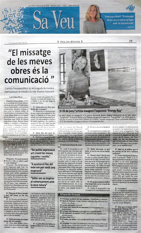 The Message Of My Art Work Is Communicationarticle And Interview With