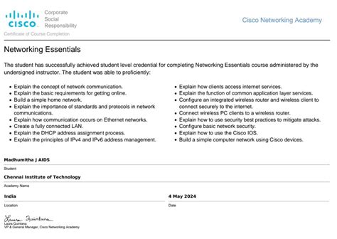 Madhumitha J On Linkedin Networking Ai Datascience Ciscocertified