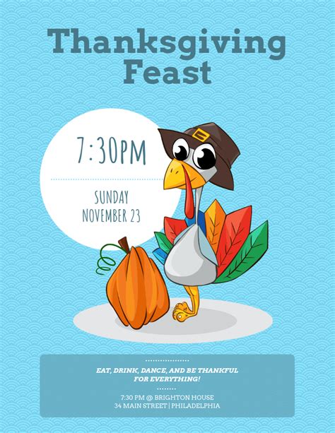 15 Thanksgiving Poster Templates And Design Tips Venngage