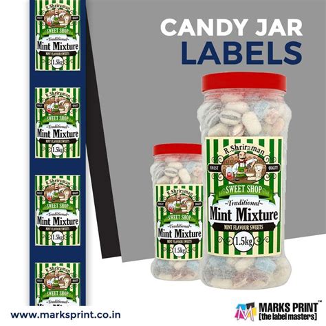 Candy Jar Labels