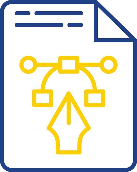 File Line Two Colour Icon Design 43699960 Vector Art At Vecteezy