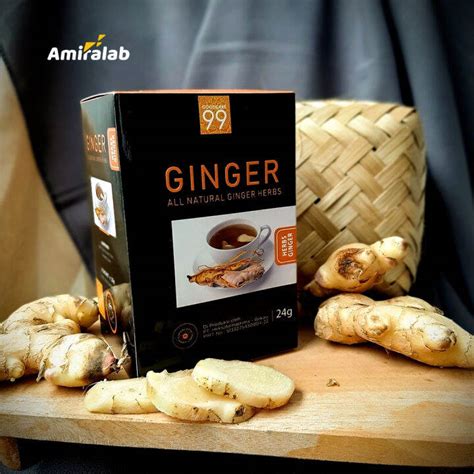 Minuman Jahe Bubuk Dalam Kemasan Amiralab Ginger Minuman Herbal