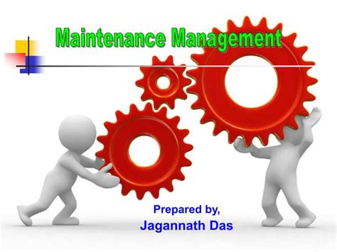 Maintenance Managementppt Business Business And Finance