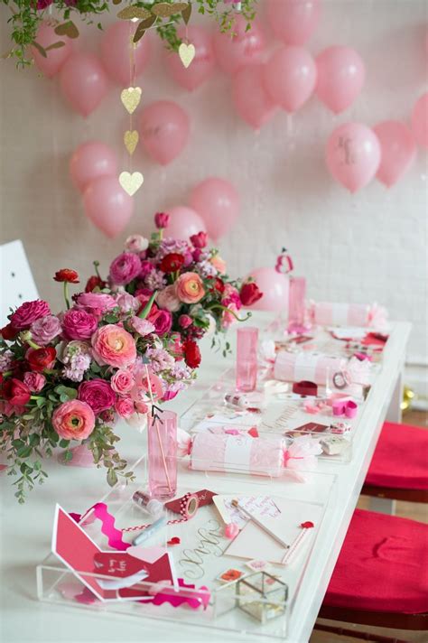 Valentines Day Inspiration Fashionable Hostess Valentines Theme
