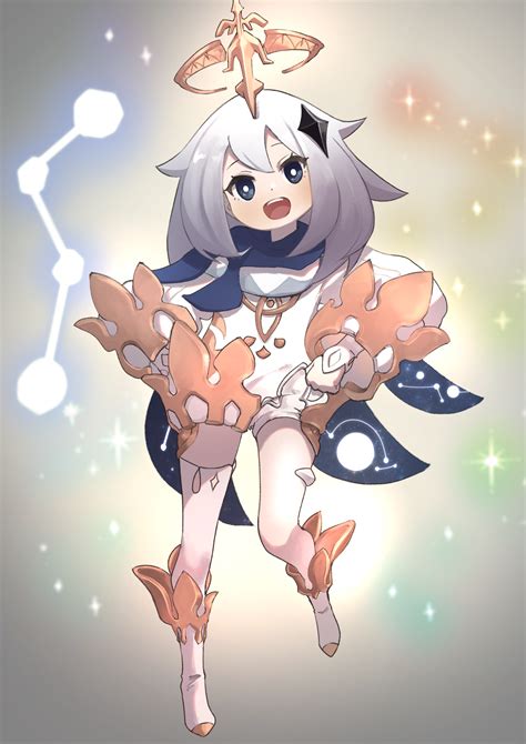 Paimon Genshin Impact Drawn By Einheadt Danbooru