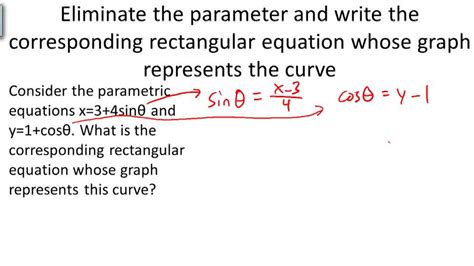 Parametric Equations Example 2 Video Calculus CK 12 Foundation