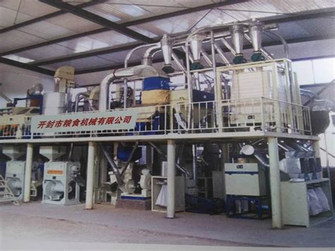 Corn Processing Complete Sets Of Equipment 日产3 800吨 Dragon