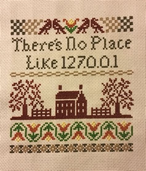 Pdf Funny Cross Stitch Pattern Programmer Computer Coder Joke Etsy