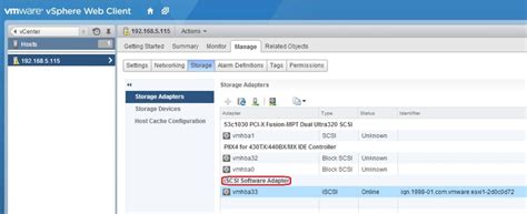 Configure ISCSI CHAP VMware ESXi