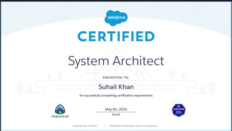 Suhail Khan On Linkedin Salesforce Salesforcecertified Salesforcearchitect…