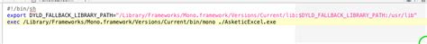 c mono on osx couldn t find gtksharpglue 2 dll stack overflow