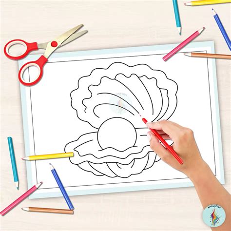 Seashell Template Super Large Metal Die Cuts Sea Ocean Scapllop Shell