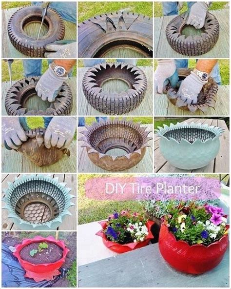 11 Tire Planters With Diy Instructions Artofit