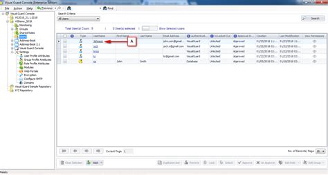 Create A Visual Guard User Visual Guard