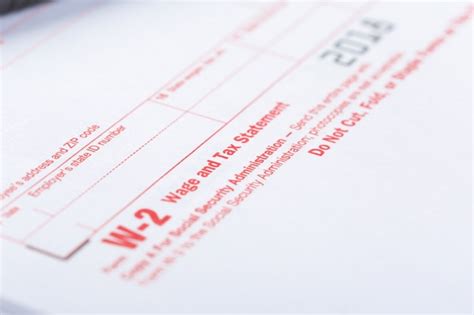 Premium Photo Tax Forms Close Up