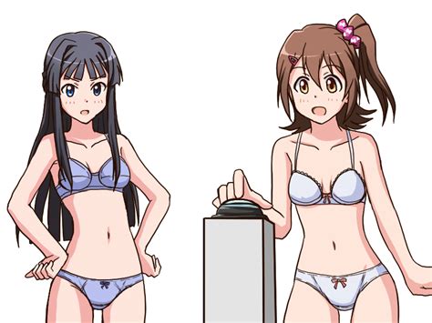 mogami shizuka and kasuga mirai idolmaster and 1 more drawn by lielos
